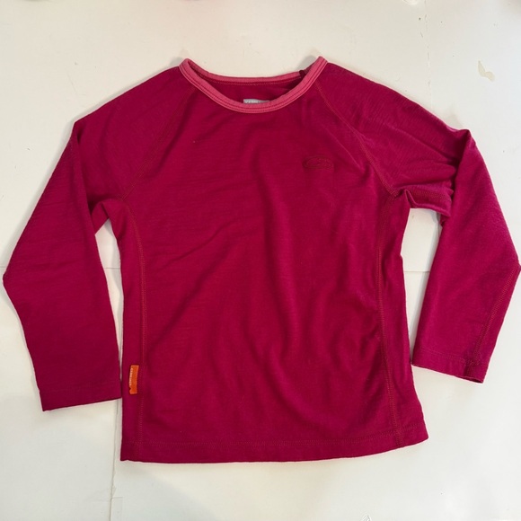 Icebreaker | Shirts & Tops | Icebreaker Pink Lightweight 0 Merino Wool ...
